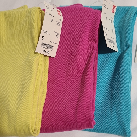 Uniqlo | Pants & Jumpsuits | Nwt Lot Of 3 Uniqlo Women Leggings Pant Summer Bright | Poshmark